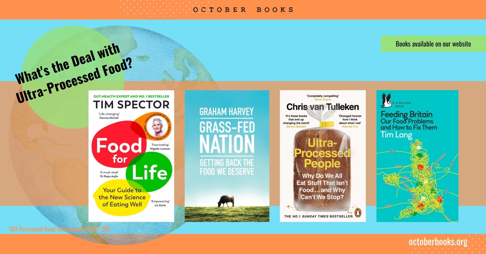 What's the Deal with Ultra-Processed Food? – October Books